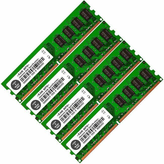 Kingston PC DESKTOP RAM 240 PIN 8 GB 4x2GB Or 16 GB 8x2GB DDR2 PC2-6400 ...
