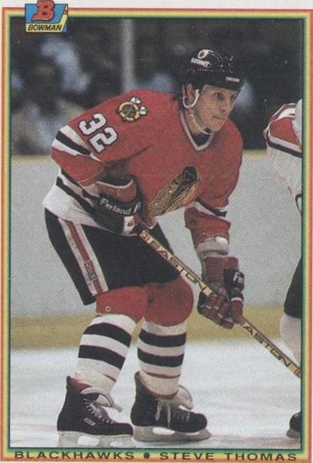 1990-91 Bowman - #4 Steve Thomas for sale online | eBay