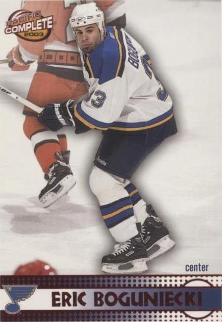 2002-03 Pacific Complete - Red #190 Eric Boguniecki /100 for sale ...