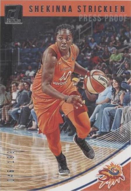 2019 Panini Donruss WNBA - Shekinna Stricklen #16 Press Proof Silver ...