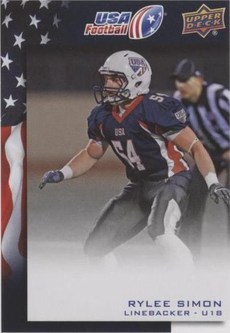 2014 Upper Deck USA Football - #86 Rylee Simon (RC) for sale online | eBay