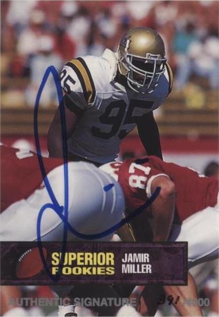 1994 Superior Rookies - Jamir Miller #29 Autographs /4000 (AU, RC) for ...
