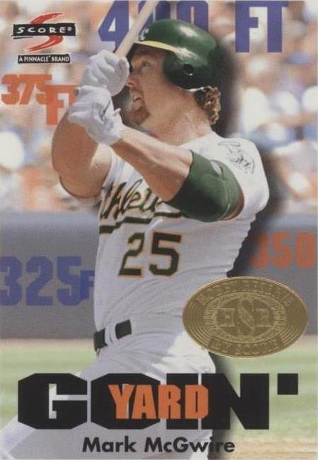 1997 Score - Goin' Yard Hobby Reserve #HR511 Mark McGwire for sale ...