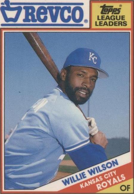 1988 Topps Revco League Leaders - #25 Willie Wilson for sale online | eBay