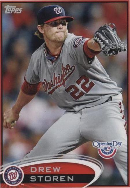 2012 Topps Opening Day - #141 Drew Storen for sale online | eBay