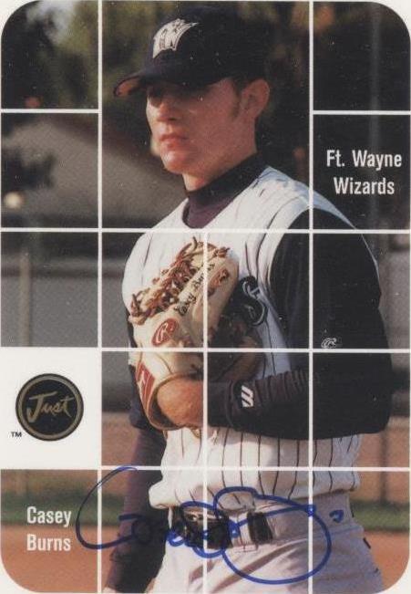 2001 Just Minors - Autographs #BA.65 Casey Burns (AU) for sale online | eBay