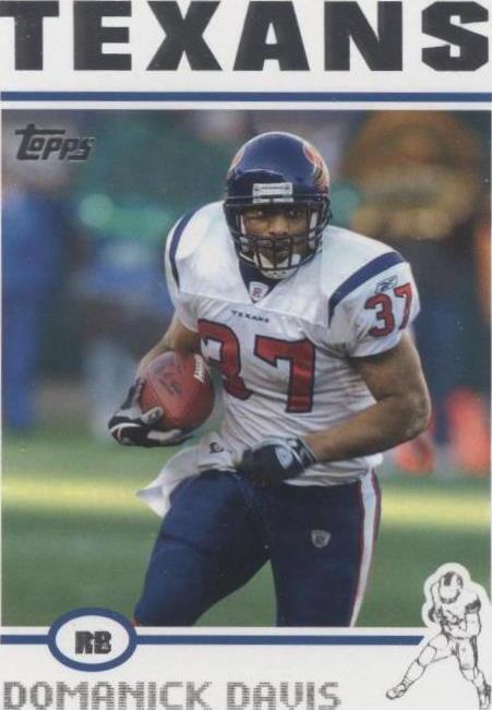 2004 Topps - Domanick Davis #40 for sale online | eBay