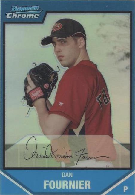 2007 Bowman Chrome - Prospects Refractor #BC159 Dan Fournier /500 (RC ...