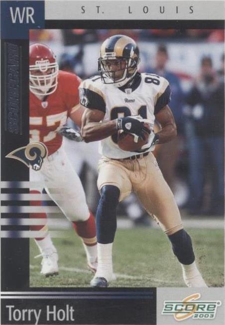 2003 Score - Torry Holt #253 Scorecard /500 for sale online | eBay