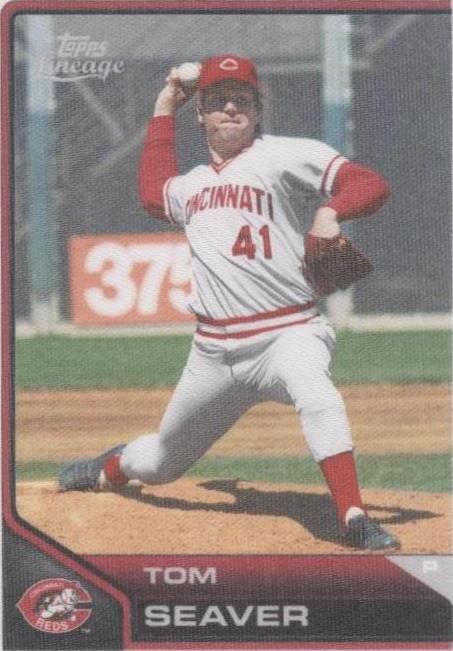 2011 Topps Lineage - Cloth Stickers #TCS47 Tom Seaver for sale online ...