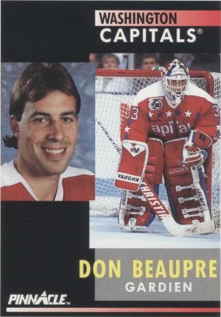 1991-92 Pinnacle French - #148 Don Beaupre for sale online | eBay