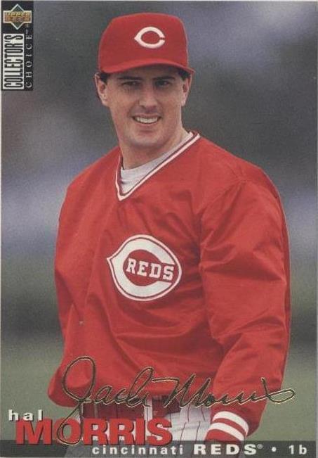 1995 Upper Deck Collector's Choice - Hal Morris #424 Gold Foil ...