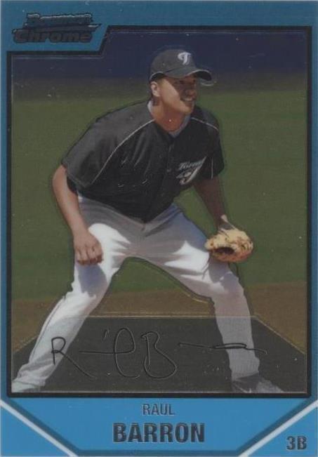 2007 Bowman Chrome - Prospects Raul Barron #BC127 (RC) for sale online ...