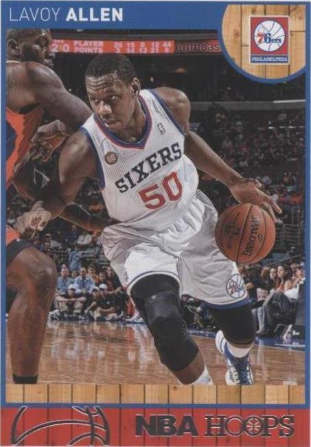 2013-14 NBA Hoops - Lavoy Allen #8 for sale online | eBay