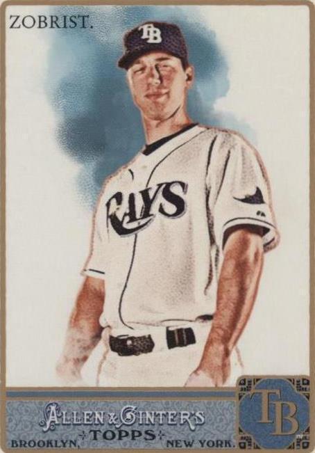 2011 Topps Allen & Ginter's - Ben Zobrist #233 Glossy /999 for sale ...