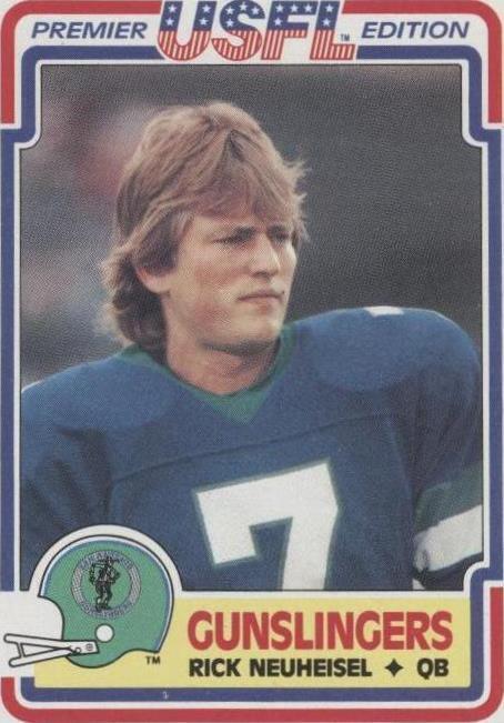 1984 Topps USFL - Rick Neuheisel #115 (RC) for sale online | eBay