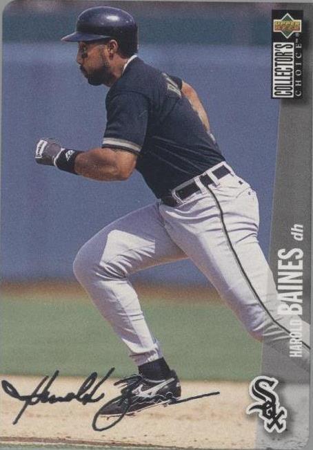 1996 Upper Deck Collector's Choice - Harold Baines #510 Silver Foil ...
