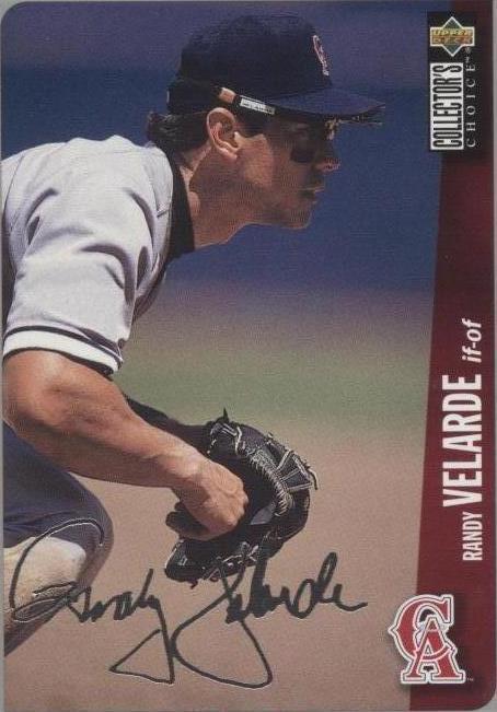 1996 Upper Deck Collector's Choice - Randy Velarde #481 Silver Foil ...