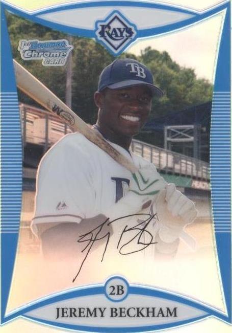 2008 Bowman Draft Picks & Prospects - Prospects Jeremy Beckham #BDPP23 ...