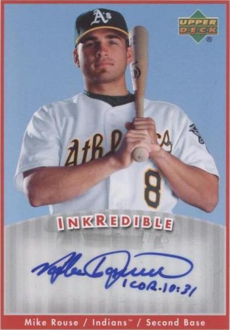 2006 Upper Deck - Inkredible #I-MR Mike Rouse (AU) for sale online | eBay