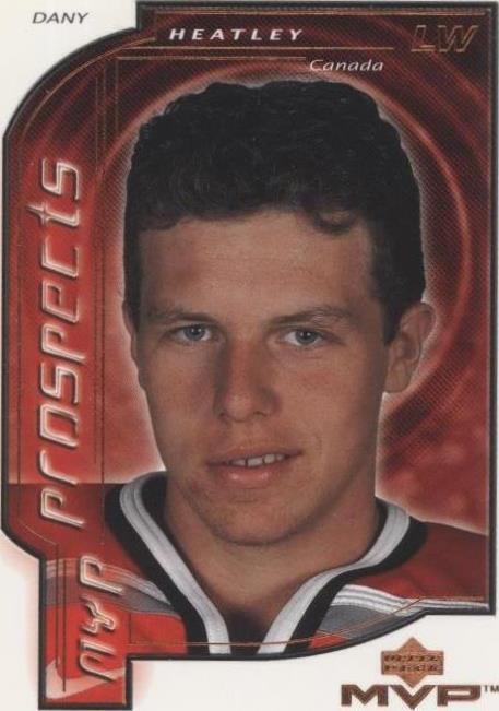 2000-01 Upper Deck MVP - MVP Prospects Dany Heatley #211 (RC) for sale ...