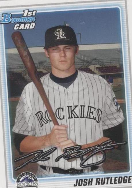 2010 Bowman Draft Picks & Prospects - Draft Picks Josh Rutledge #BDPP9 ...