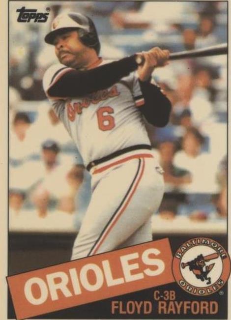 1985 Topps - Collector's Edition Tiffany #341 Floyd Rayford for sale ...