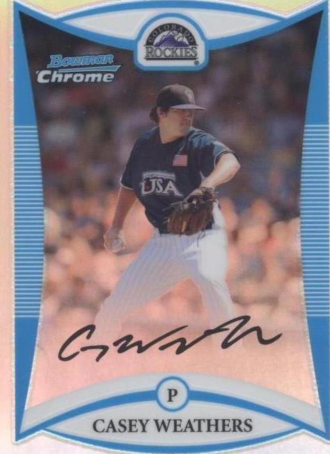 2008 Bowman Draft Picks & Prospects - Prospects Chrome Refractor # ...