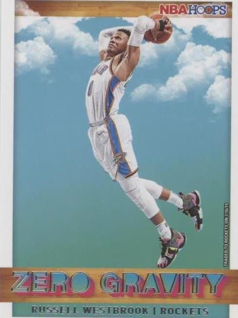 2019-20 Panini NBA Hoops - Zero Gravity Russell Westbrook #20 for sale ...