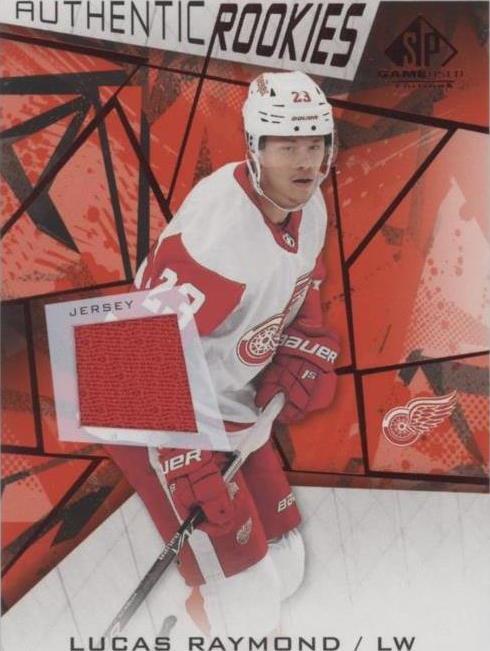 2021-22 Upper Deck SP Game Used - Authentic Rookies Red Jerseys #200 ...