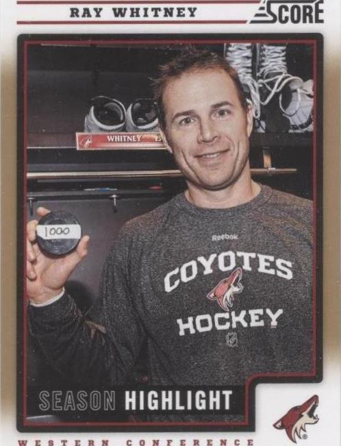 2012-13 Score - Gold Rush #20 Ray Whitney for sale online | eBay