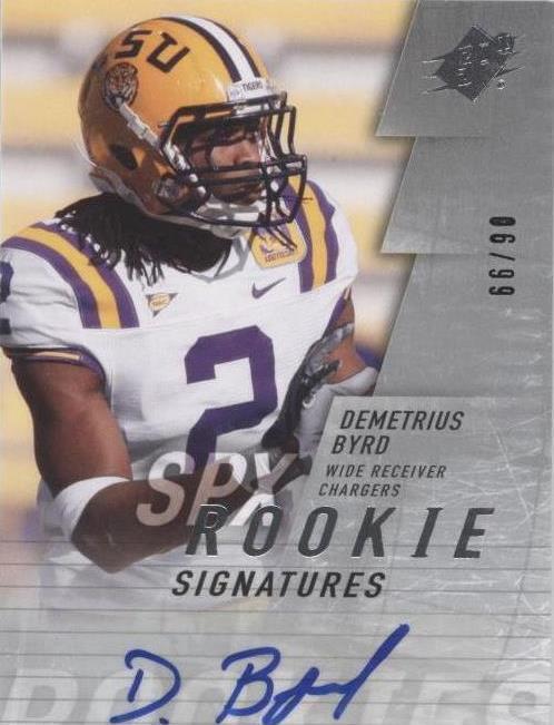 2009 SPx - Rookie Signatures Demetrius Byrd #150 Silver /99 (AU) for ...
