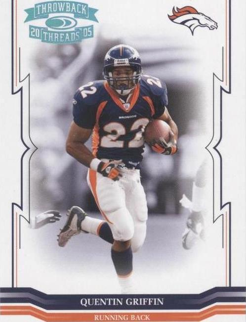 2005 Donruss Throwback Threads - Platinum Century Proof #49 Quentin ...