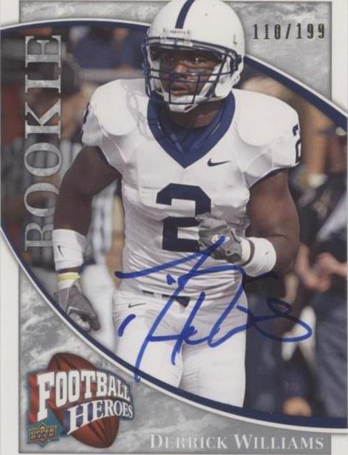 2009 Upper Deck Football Heroes - Silver Autographs #146 Derrick ...