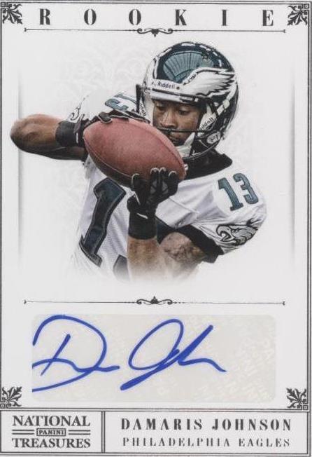 2012 Panini National Treasures - Rookie #223 Damaris Johnson /99 (AU ...