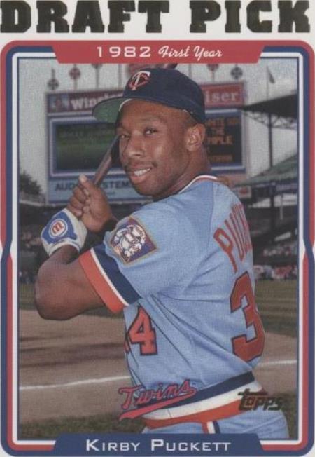 2022 Topps Archives - 2005 Topps Draft Picks #353 Kirby Puckett for ...