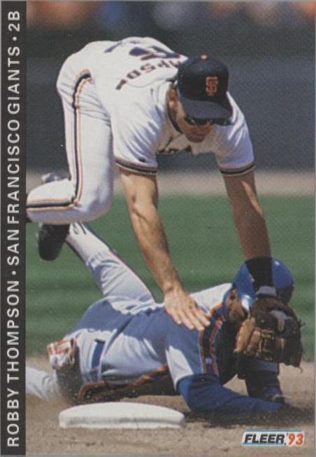 1993 Fleer - Robby Thompson #538 for sale online | eBay