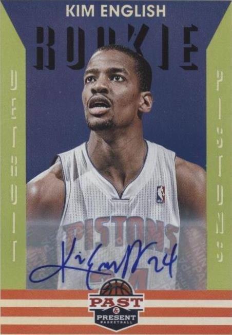 2012-13 Panini Past & Present - Rookie Kim English #175 Signatures (AU ...