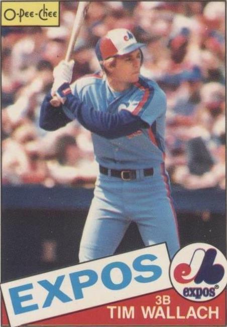 1985 O-Pee-Chee - Tim Wallach #3 for sale online | eBay