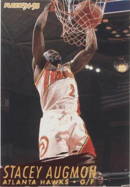 1994-95 Fleer - #1 Stacey Augmon for sale online | eBay