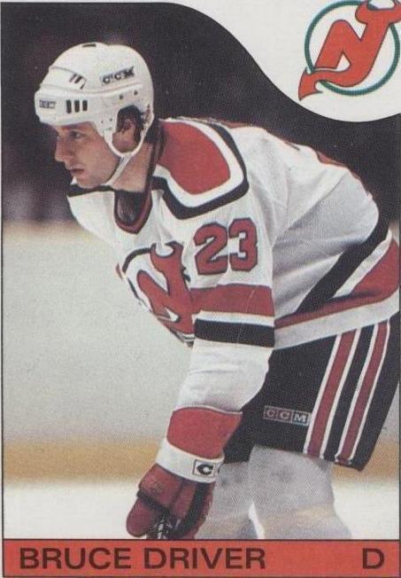 1985-86 Topps - Bruce Driver #127 (RC) for sale online | eBay