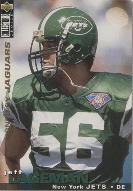 1995 Upper Deck Collector's Choice - Jeff Lageman #336 for sale online ...