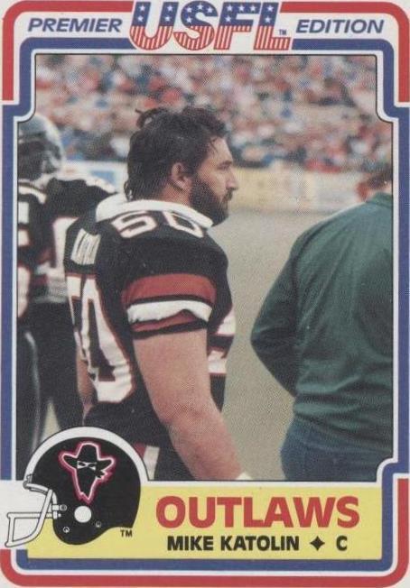 1984 Topps USFL - Mike Katolin #93 (RC) for sale online | eBay