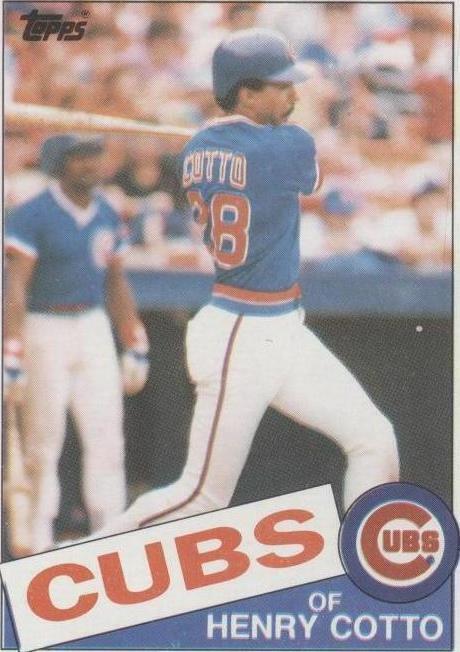 1985 Topps - Henry Cotto #267 (RC) for sale online | eBay