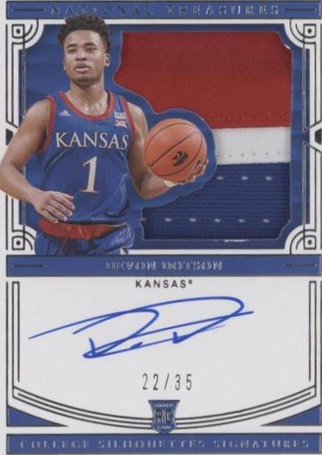 2020-21 Panini National Treasures Collegiate - College Silhouettes ...