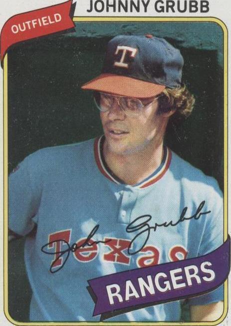 1980 Topps - Johnny Grubb #313 for sale online | eBay