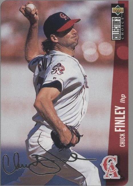 1996 Upper Deck Collector's Choice - Silver Foil Signature #485 Chuck ...