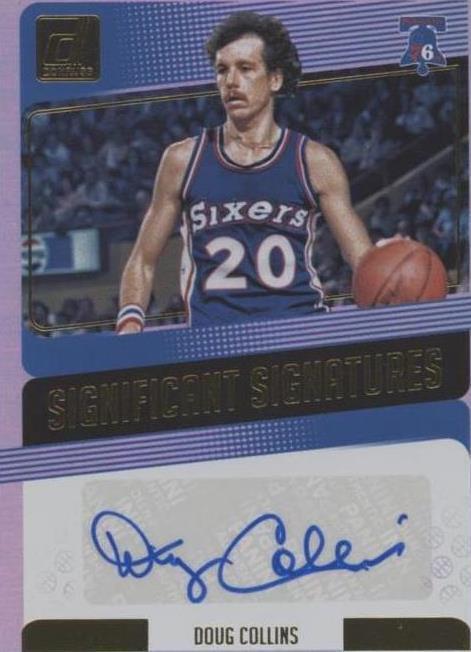 2018-19 Panini Donruss - Significant Signatures Doug Collins #SS-DCL ...