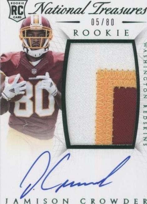 2015 Panini National Treasures - RPS Rookie Patch Autograph Jamison ...