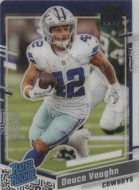 2023 Panini Clearly Donruss - Rated Rookie Deuce Vaughn #58 (RC) for ...